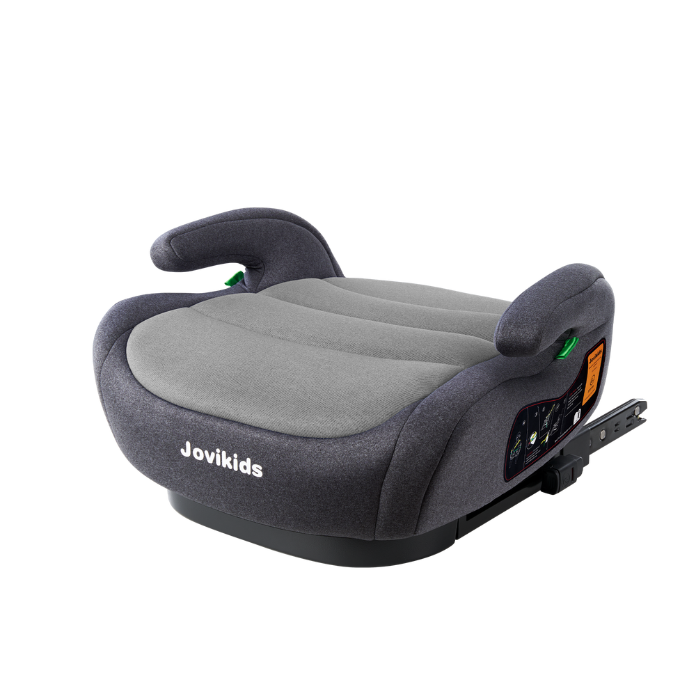 I-Size Booster Seat Pink with ISOFIX, 125-150cm，Group 3, 6-12 Years