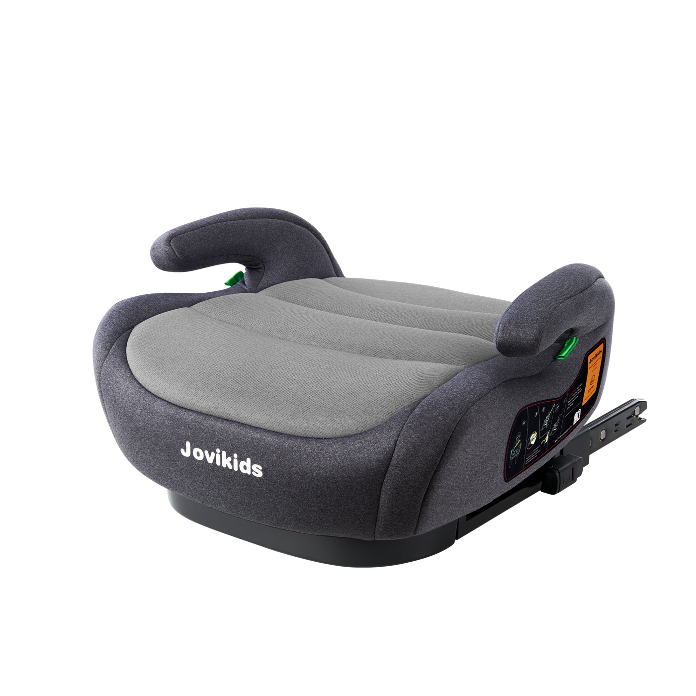 I-Size Booster Seat Pink with ISOFIX, 125-150cm，Group 3, 6-12 Years