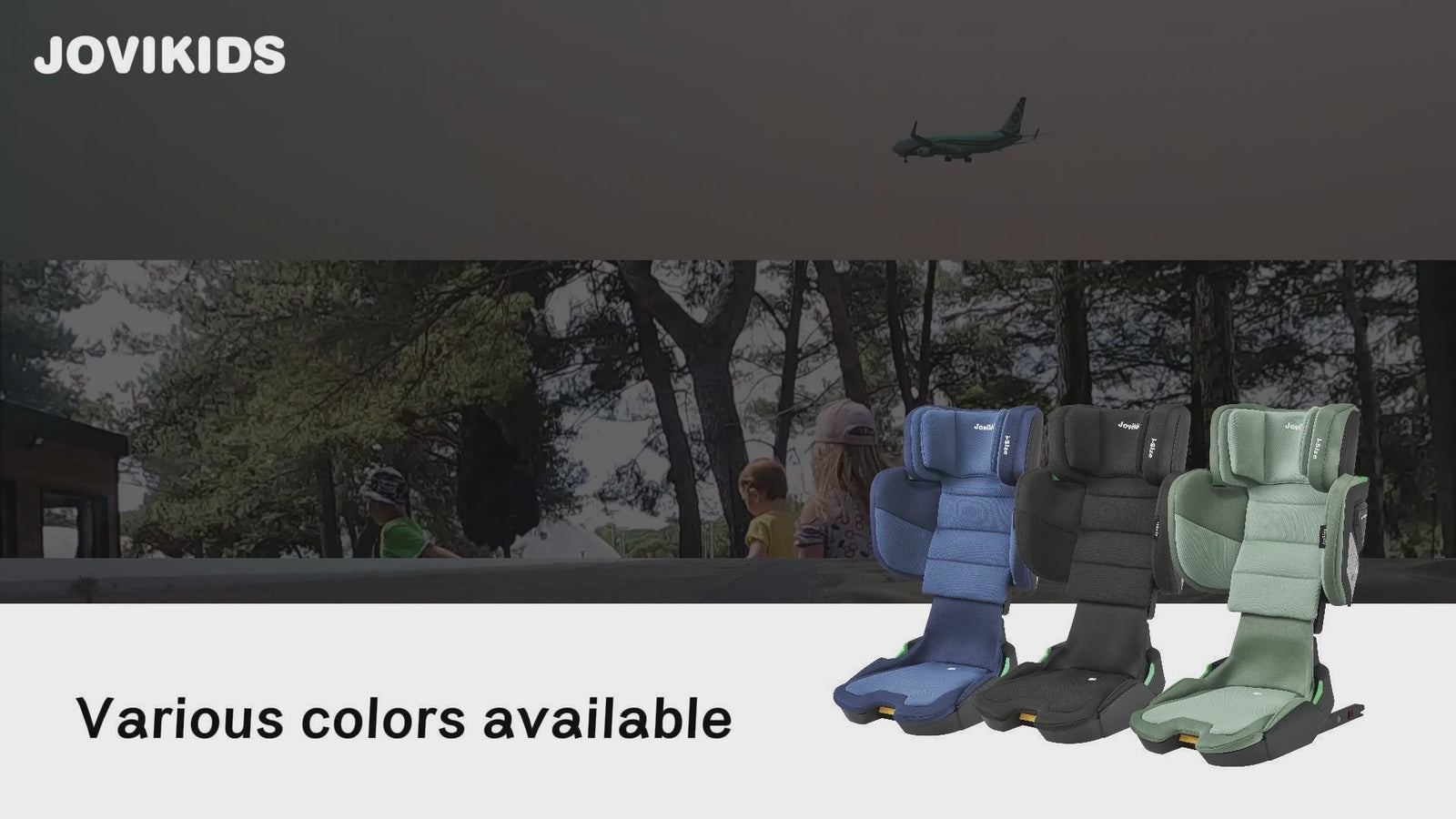 Rober Portable Folding i-Size Highback Booster with ISOFIX